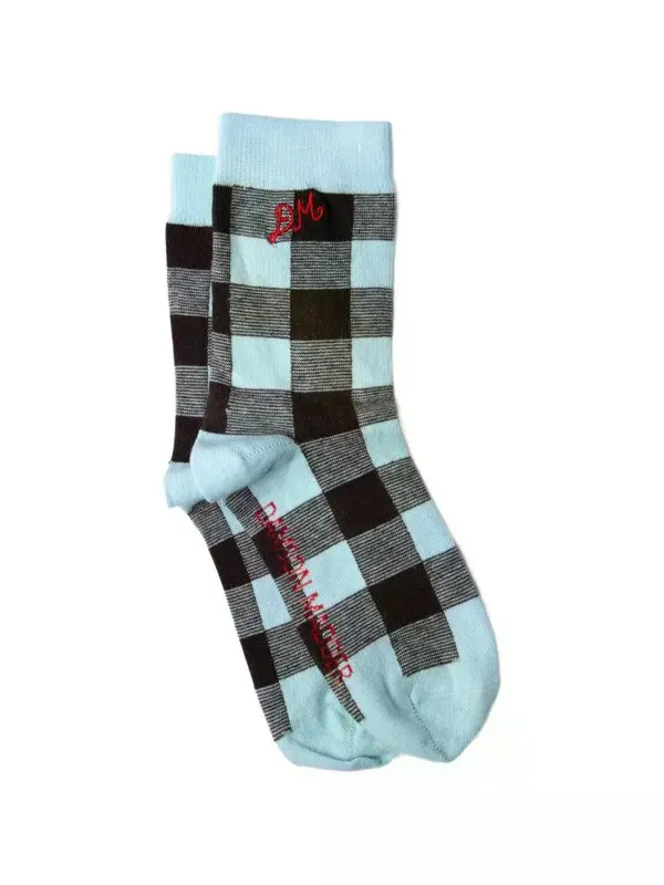 DAMSON MADDER Logo-embroidered Socks
