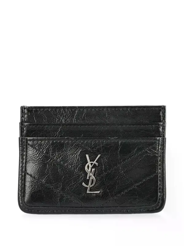 Saint Laurent Niki Card Case In Leather