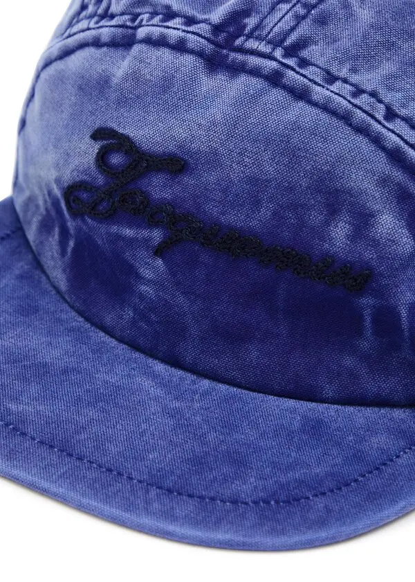 Jacquemus La Casquette Gardian Logo-embroidered Cotton Cap