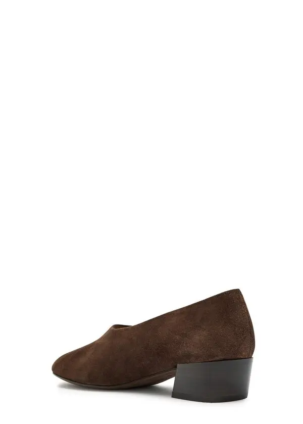 Khaite Marcy 30 Suede Pumps