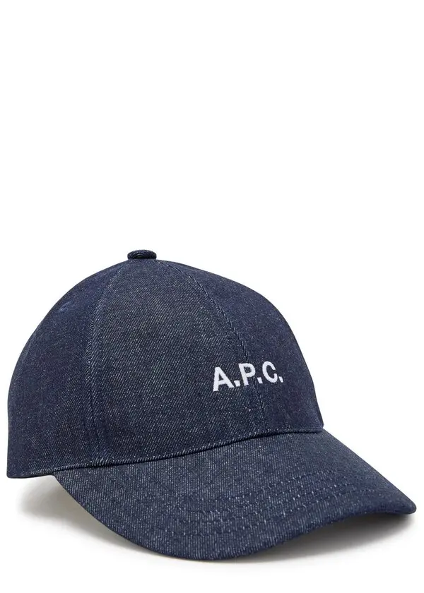 A.p.c. Casquette Charlie Logo-embroidered Canvas Cap