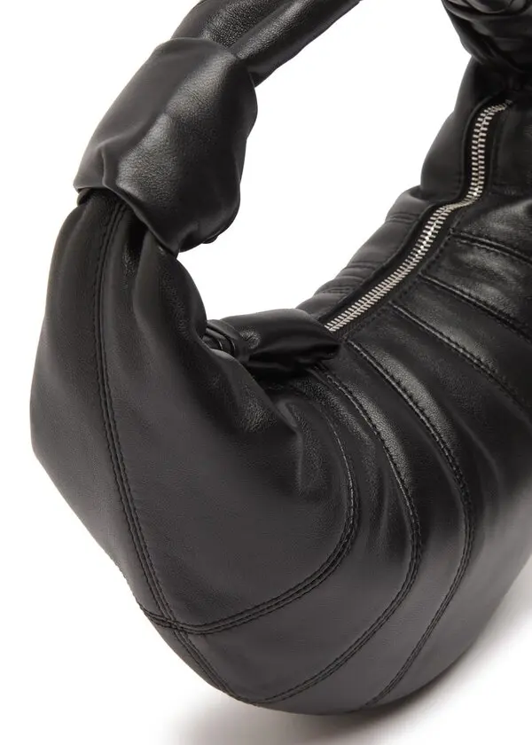 LEMAIRE Fortune Croissant Mini Leather Top Handle Bag