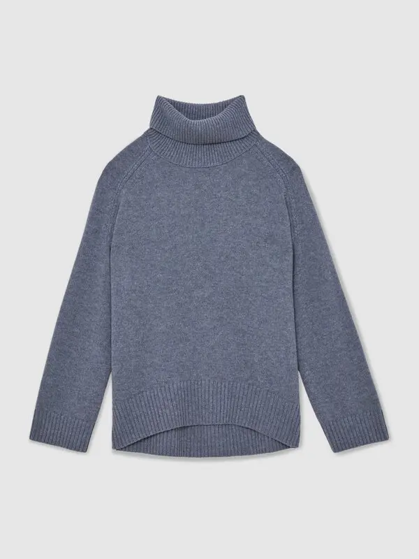 REISS Wool-cashmere Roll-neck Jumper