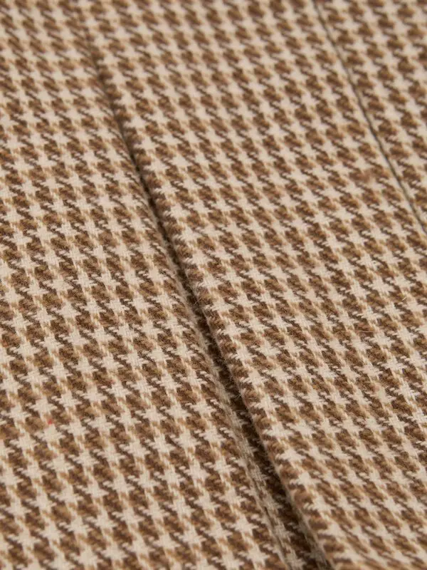 REISS 3-9 Yrs Puppytooth-check Pleated Skirt