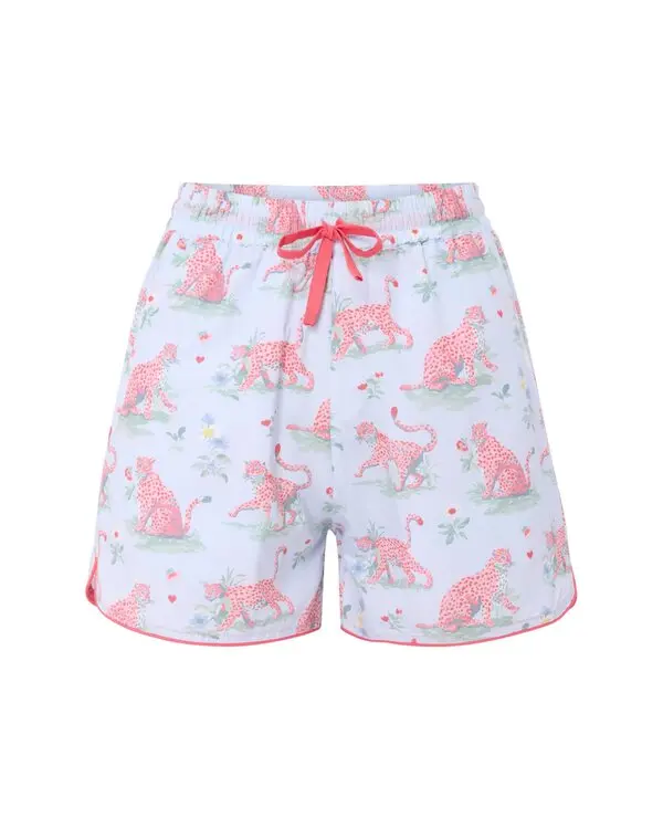 LOVE LETTERS X Layla Printed Cotton Shorts