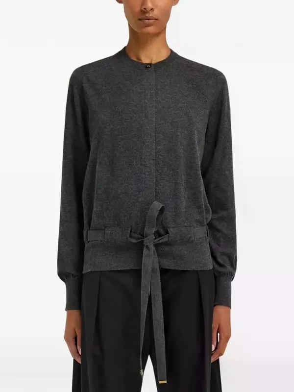 FERRAGAMO Ribbon Detail Cardigan