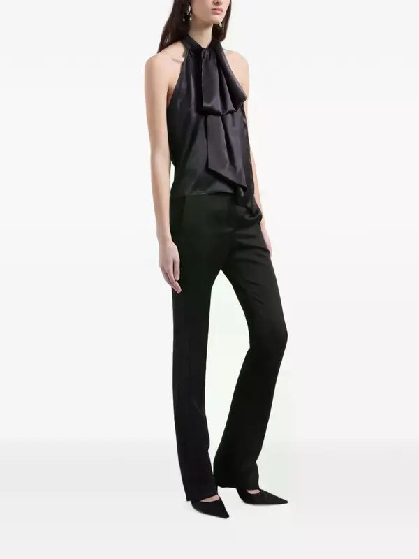 Nina Ricci Halterneck Draped Sleeveless Top