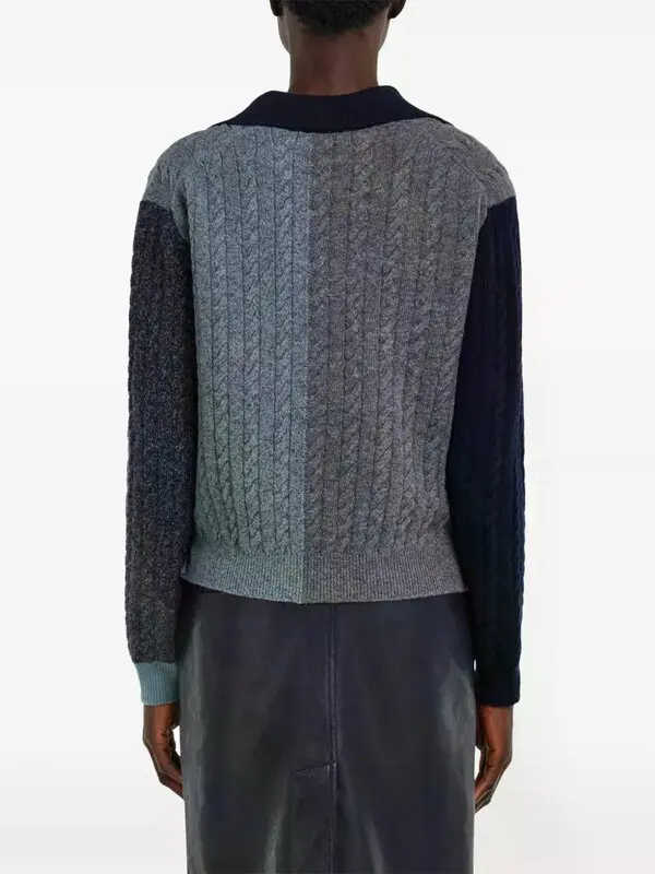 FERRAGAMO Gancio-detail Cable Knit