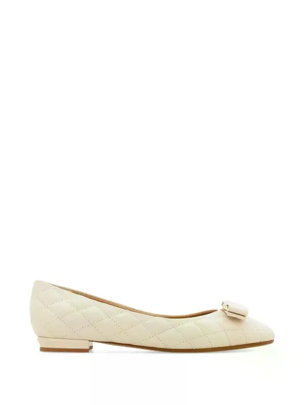FERRAGAMO Quilted Varina Ballet Flat