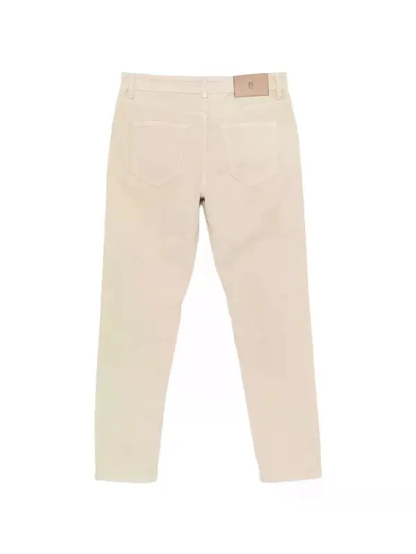 PT TORINO Corduroy-effect Five-pocket Trousers