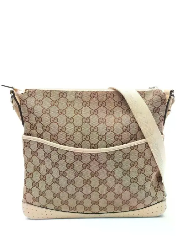 Gucci Gg Canvas Shoulder Bag - Neutrals