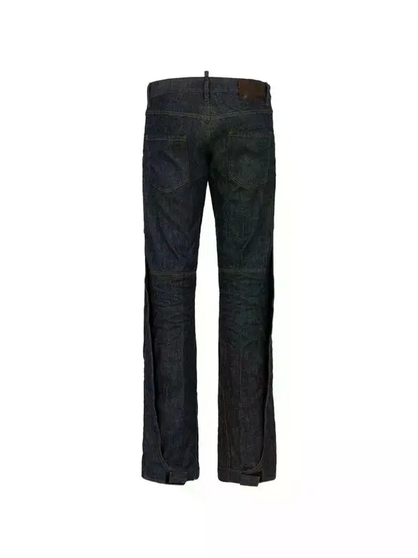 Dsquared2 Zip-up Jeans With Panelled Design