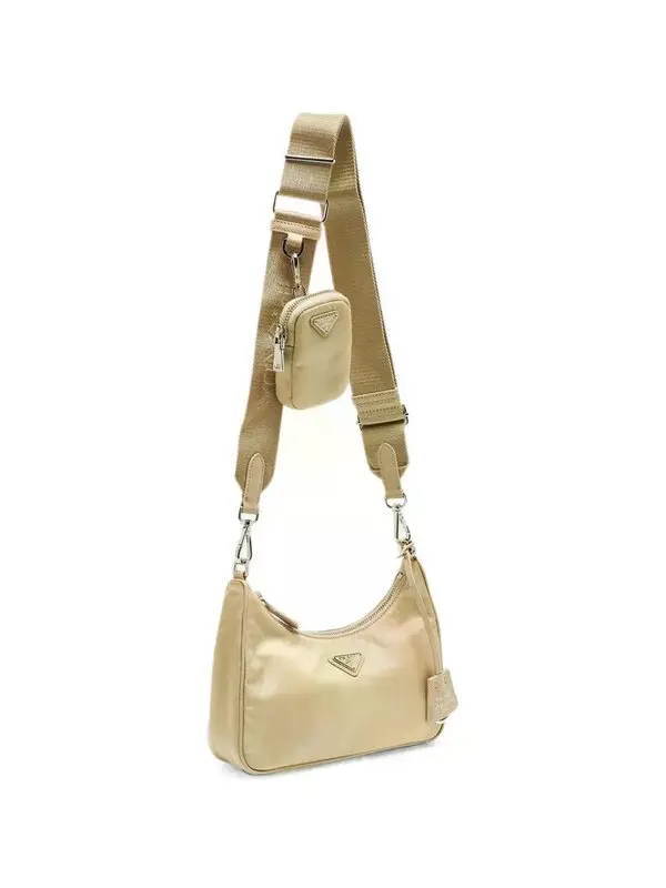 Prada 2005 Logo-plaque Shoulder Bag