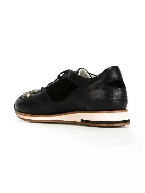 LANVIN Embellished Panelled Sneakers