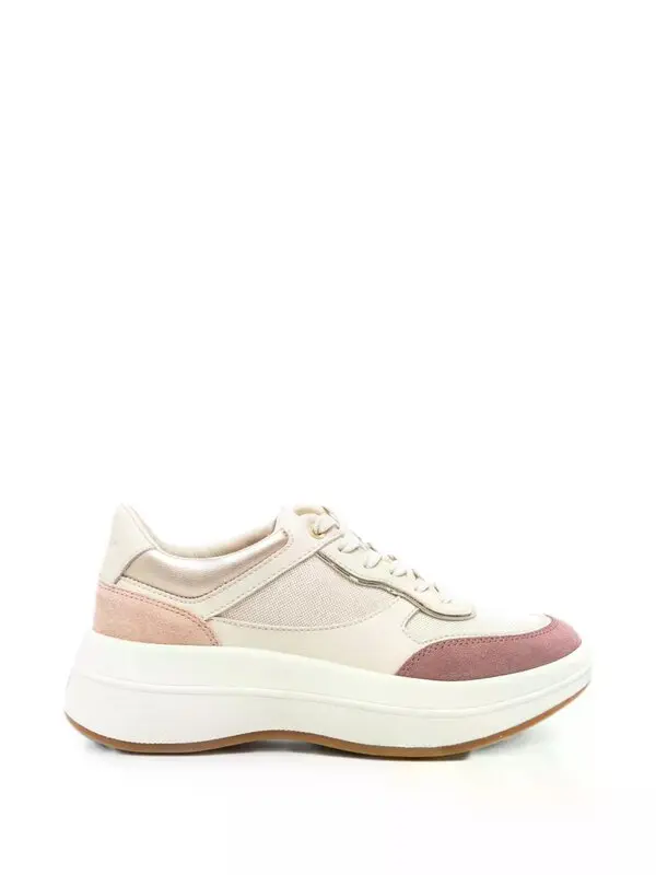 Geox Spherica Ecub-3 Panelled Sneakers - Neutrals