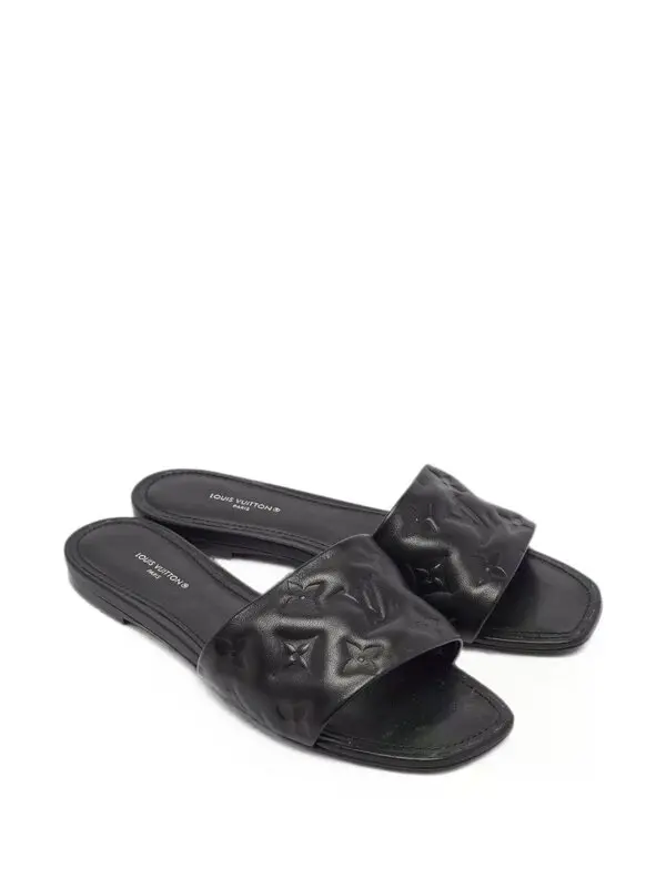 LOUIS VUITTON Revival Monogram-debossed Sandals