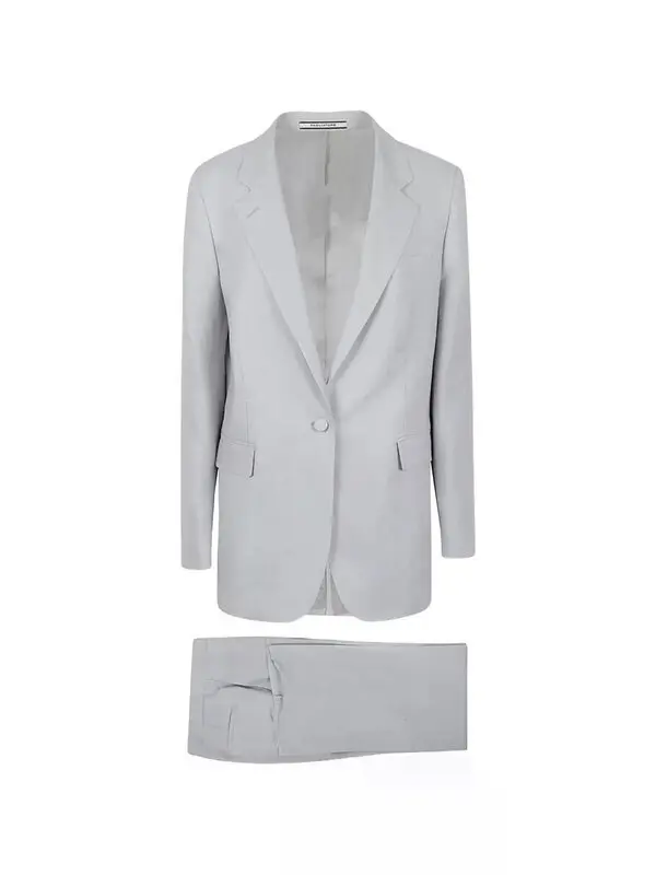 Tagliatore Single-breasted Linen Suit