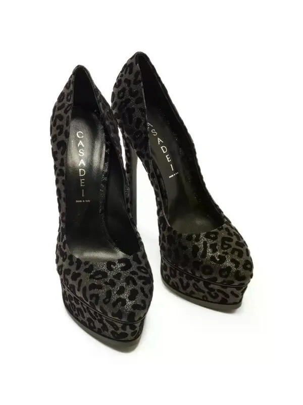 Casadei Leopard-print Pumps
