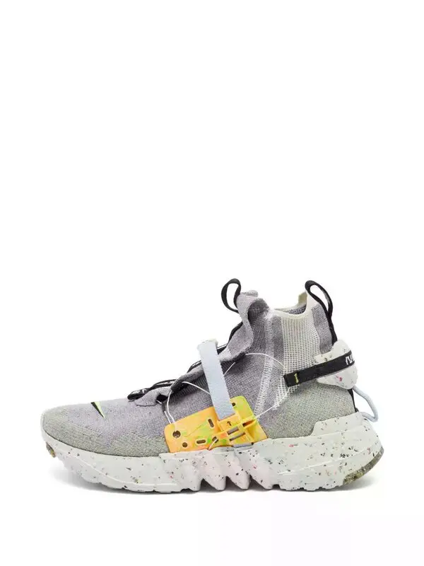 Nike Space Hippie 03 Knitted High-top Sneakers
