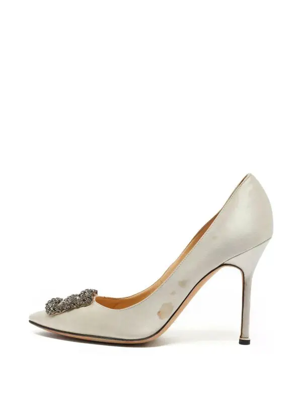 Manolo Blahnik Hangisi Heeled Pumps