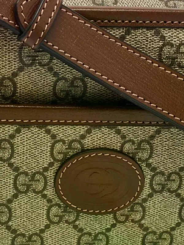Gucci Interlocking G Gg Supreme Cross Body Bag