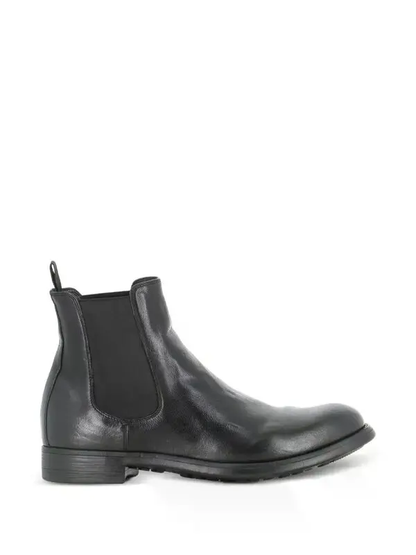 Officine Creative Chronicle Elasticated-side Leather Boots