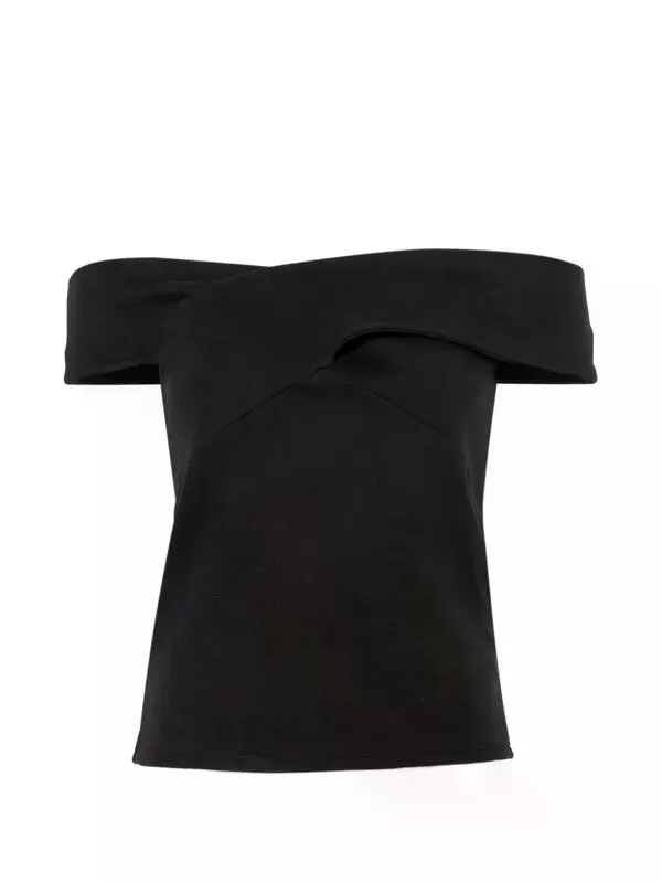 ANDIATA Abelena Off-shoulder Crossover Top
