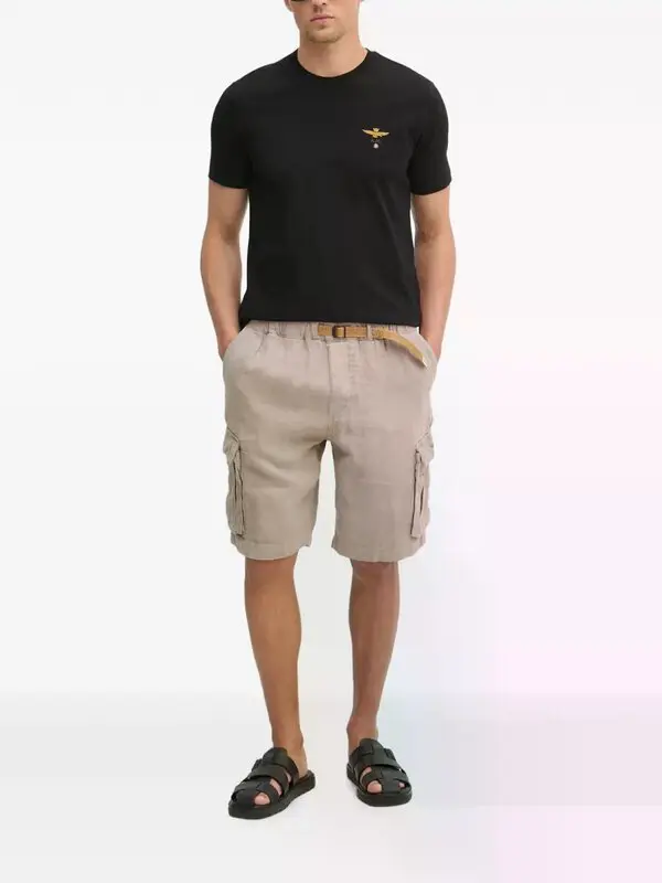 AERONAUTICA MILITARE Cargo Shorts - Neutrals