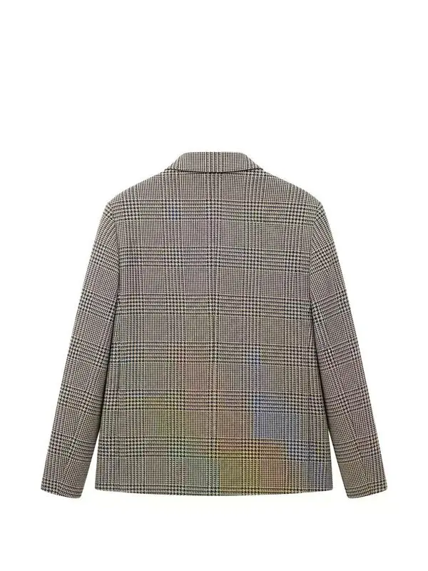 TOMBOLINI Prince Of Wales Check Double-breasted Blazer
