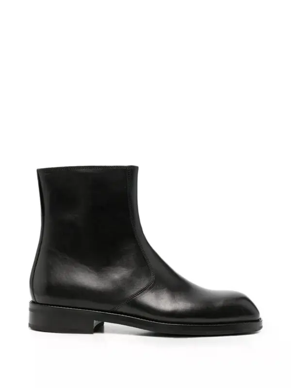 LEMAIRE Leather Ankle Boots