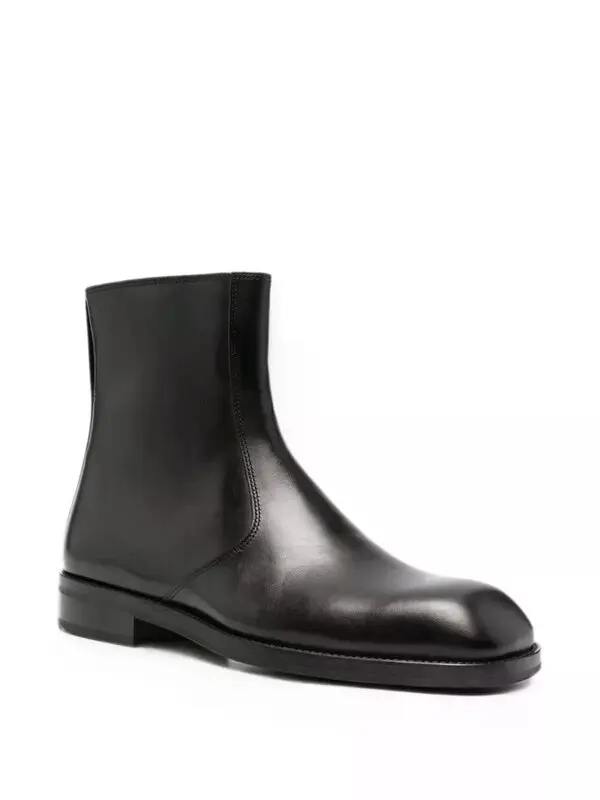 LEMAIRE Leather Ankle Boots