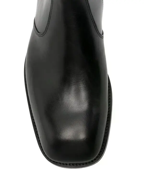 LEMAIRE Leather Ankle Boots