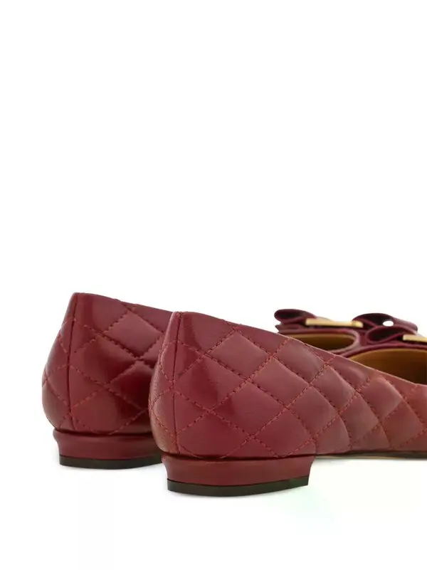 FERRAGAMO Quilted Varina Ballet Flat