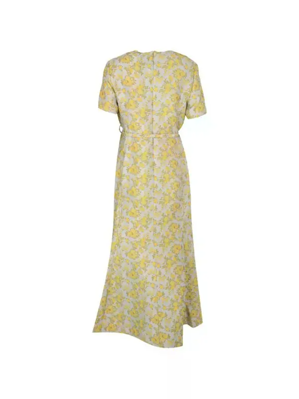 Simkhai Caraline Floral-jacquard Midi Dress