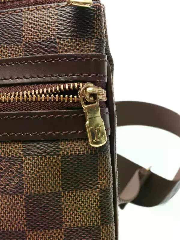 LOUIS VUITTON 2009 Bosphore Damier Ebene Cross Body Bag - Brown