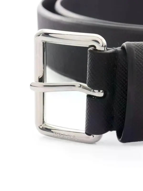 Prada 2010s Saffiano Leather Belt