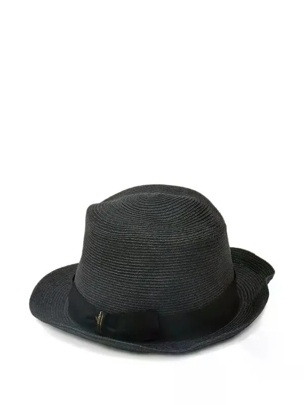 BONJA Straw Grosgrain Hat