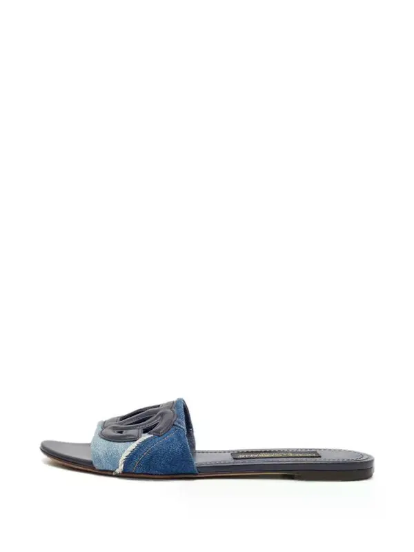 Dolce & Gabbana Logo-detail Flat Sandals