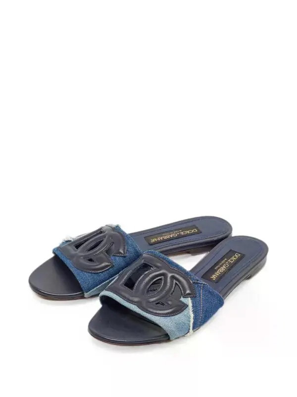 Dolce & Gabbana Logo-detail Flat Sandals