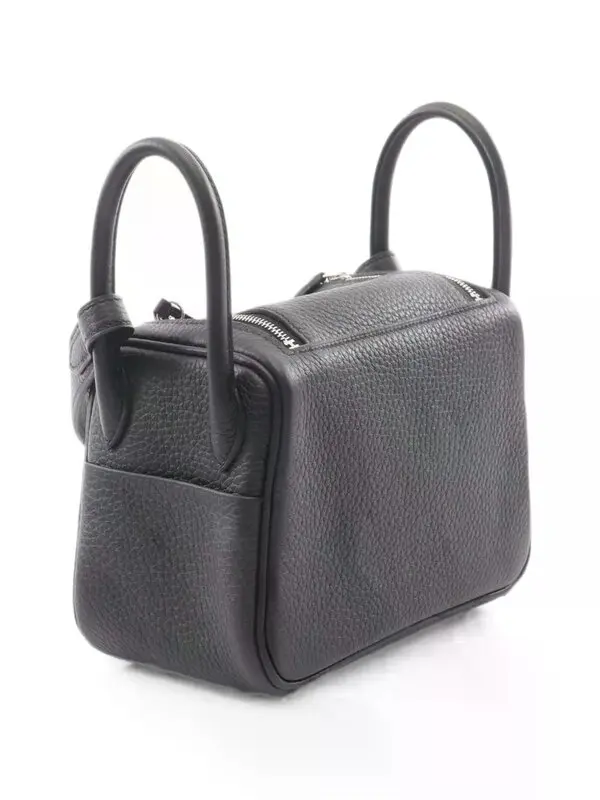 Hermès Mini Lindy Shoulder Bag - Black