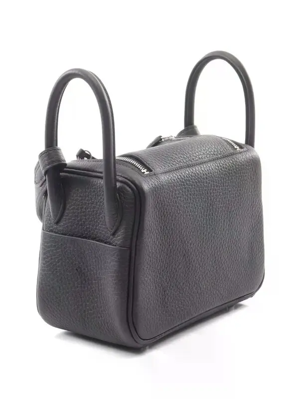 Hermès Mini Lindy Shoulder Bag - Black