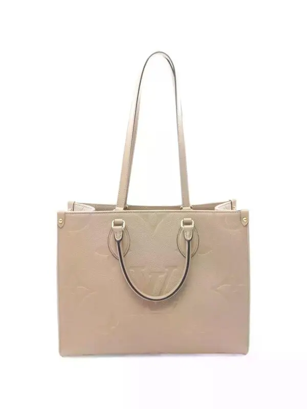 LOUIS VUITTON 2021s Mm Onthego Monogram Empreinte Tote Bag