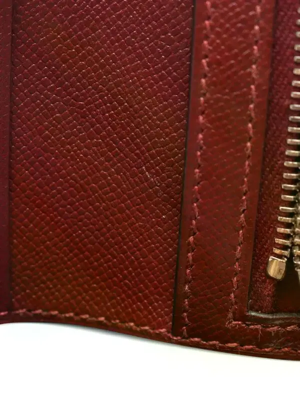 Hermès Bearn Bi-fold Wallet - Red