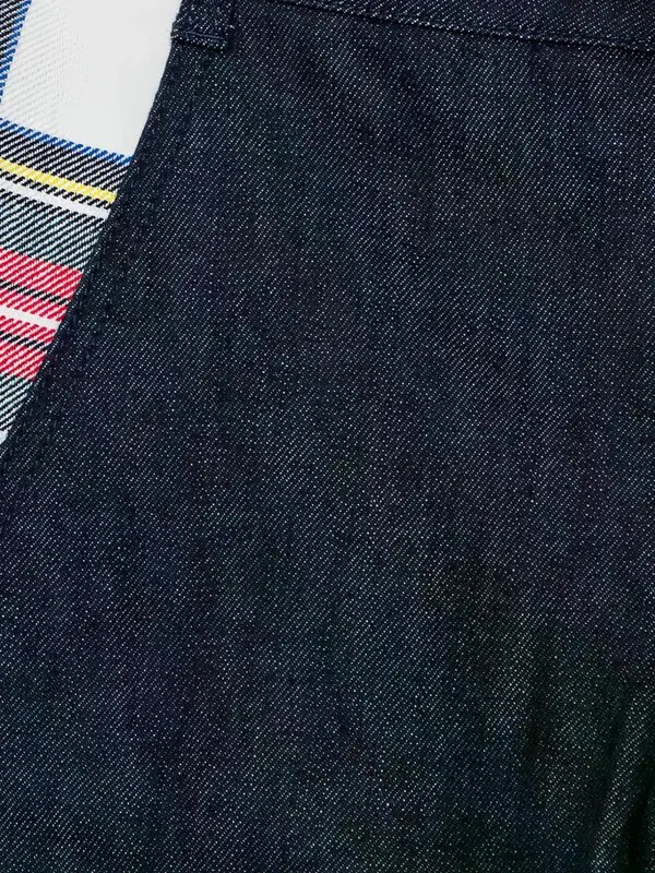 Stella McCartney Plaid-trim Jeans