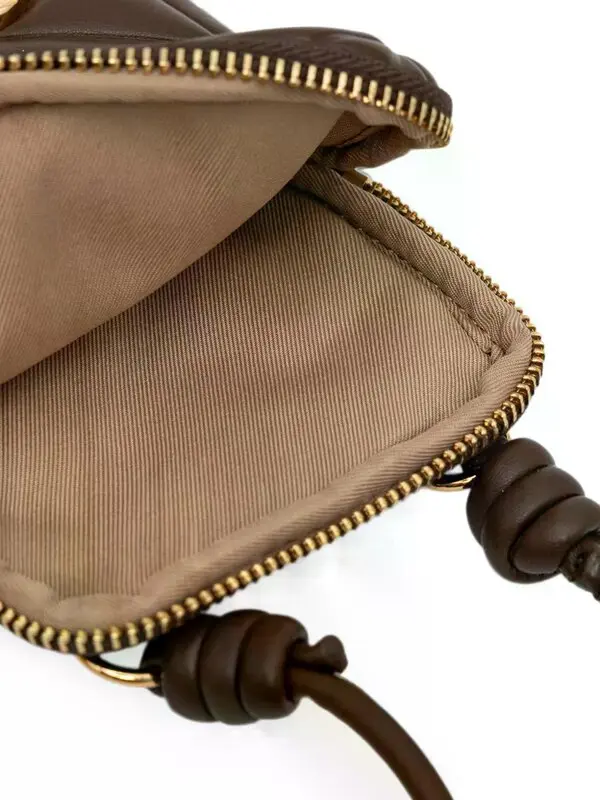 Moschino Quilted Logo-plaque Phone Bag