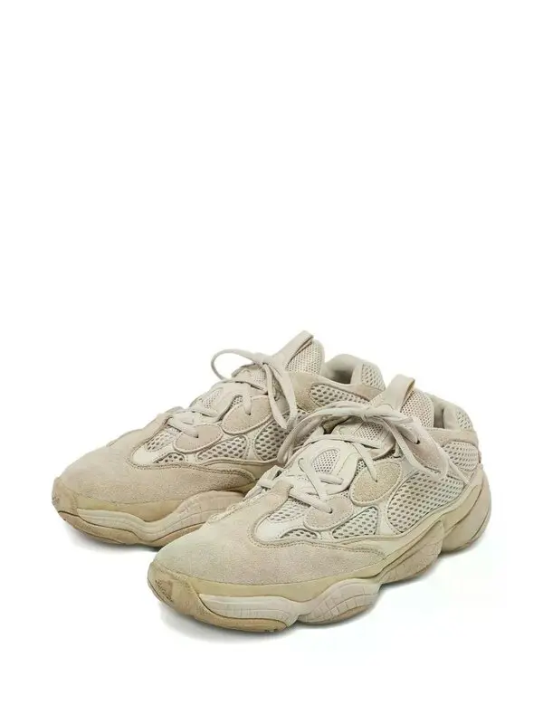 ADIDAS X YEEZY Suede Mesh Sneakers