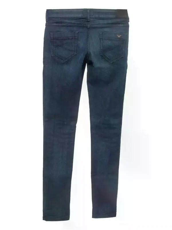 Emporio Armani 2024 Embroidered Pocket Jeans