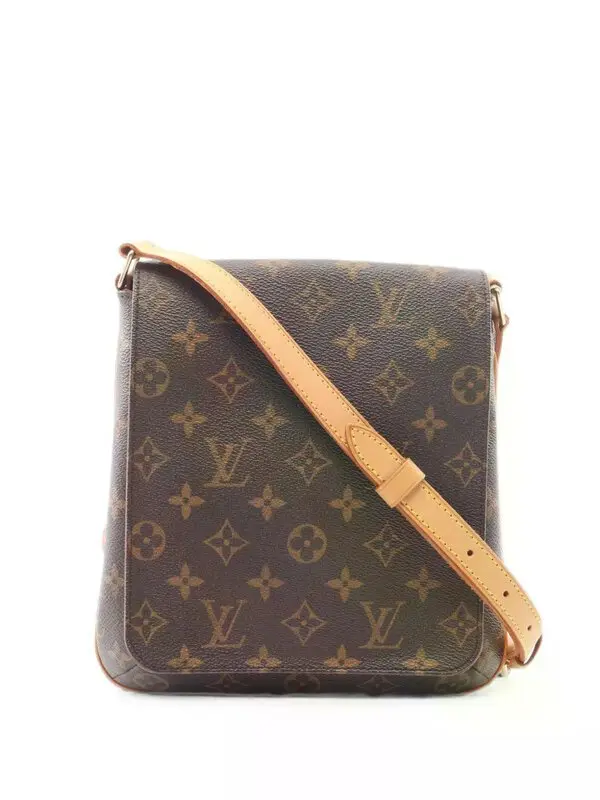 LOUIS VUITTON 2004 Musette Salsa Monogram Shoulder Bag - Brown