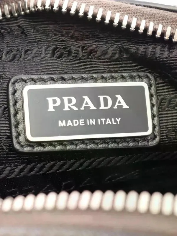 Prada 2010s Saffiano Crossbody Bag - Grey