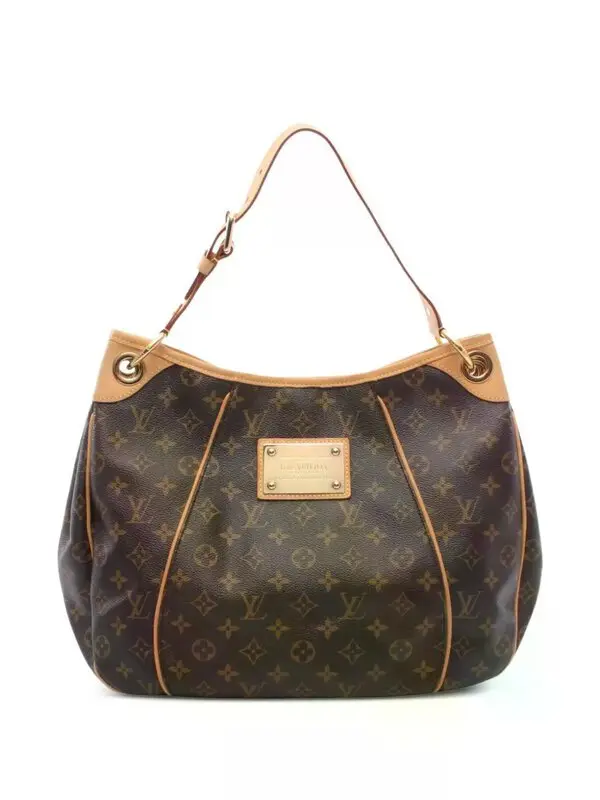LOUIS VUITTON 2008 Pm Galliera Monogram Shoulder Bag - Brown